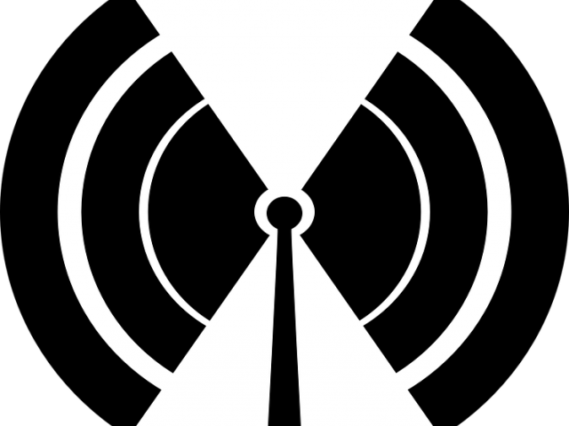 Download Sound Wave Clipart Black And White - Radio Wave - HD ...