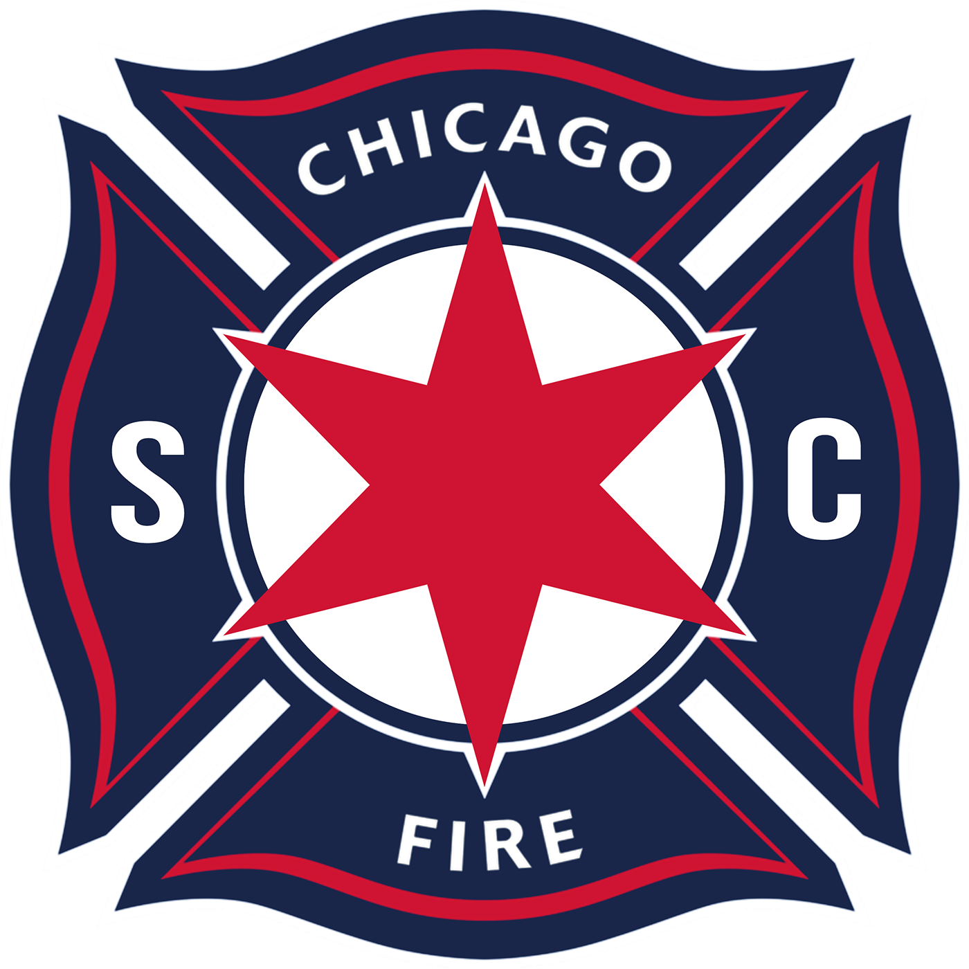 Download Chicago Fire Soccer Logo - HD Transparent PNG - NicePNG.com