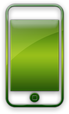 Download HD Download - Green Mobile Icon Png Transparent PNG Image ...