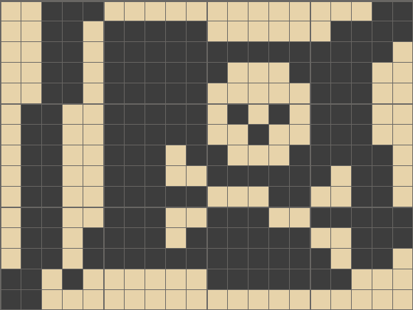 Download Solution For Original Crossme Level - Jdraw Japanese Mosaic ...