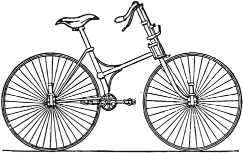 Download HD Vintage Cycle-025 By Onedollarshop - Bike Doodle ...
