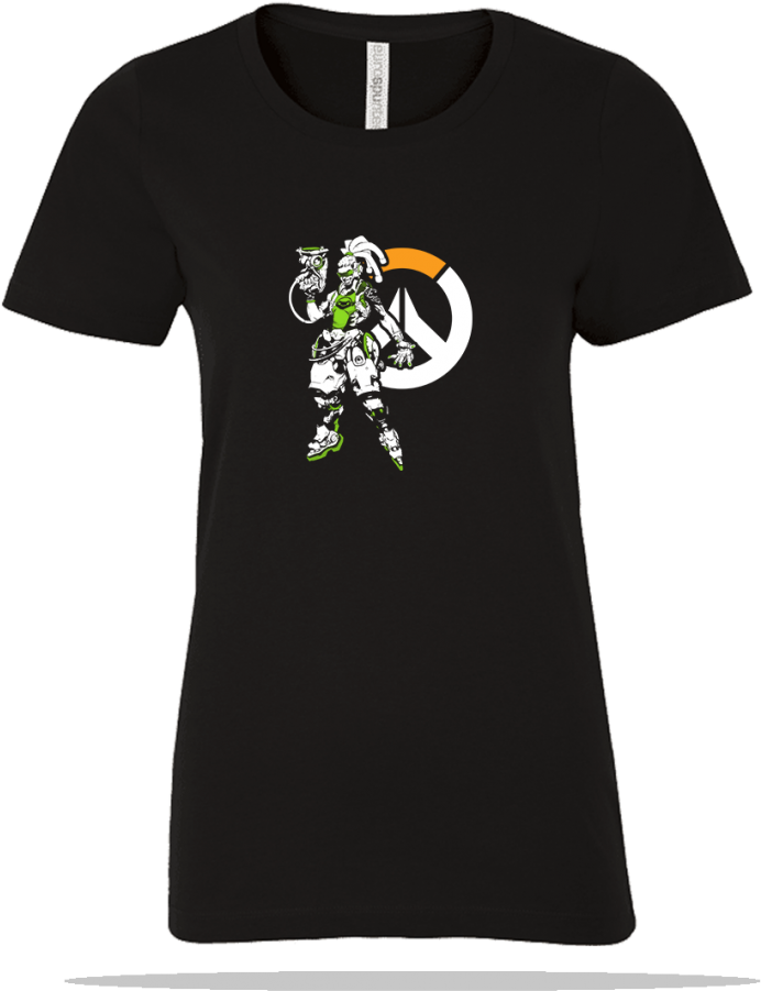Download Overwatch Lucio Ladies Tee - Cartoon - HD Transparent PNG ...