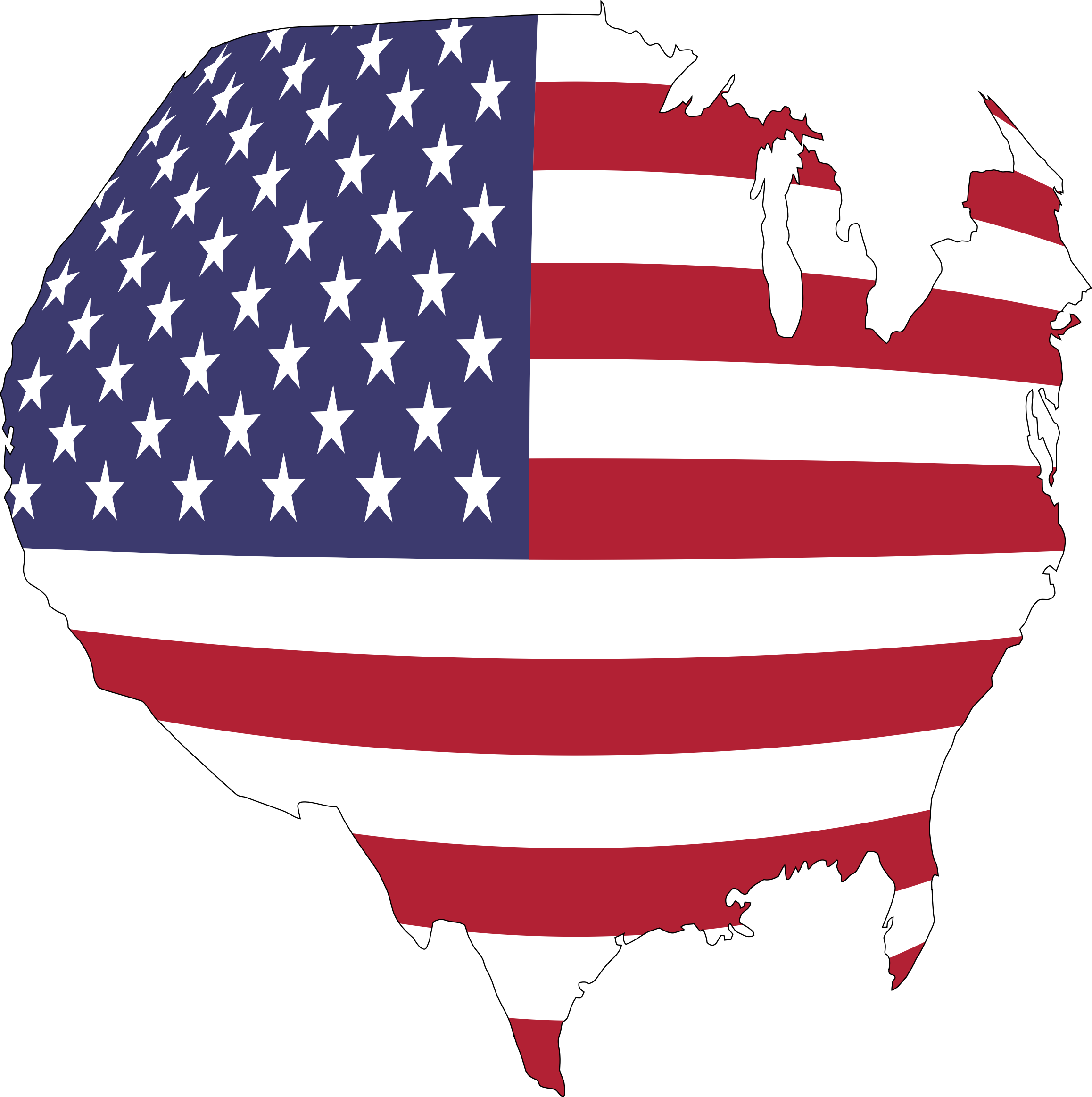 Download HD United States Map Globe Clipart - Us History Clipart ...