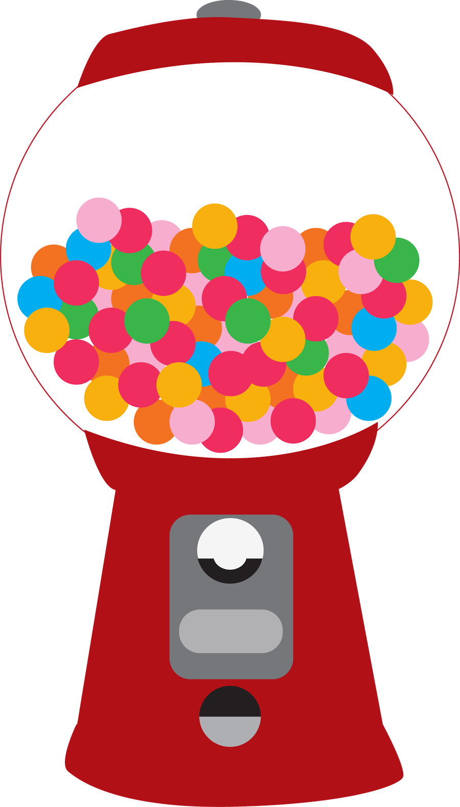 Download Candy Clipart Printable - Gumball Machine Clip Art Png - HD ...