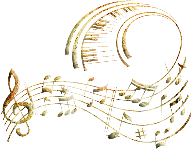 Gold Music Note Images