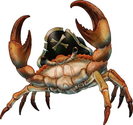 Download HD Mr-crabs - Hero Crab Transparent PNG Image - NicePNG.com