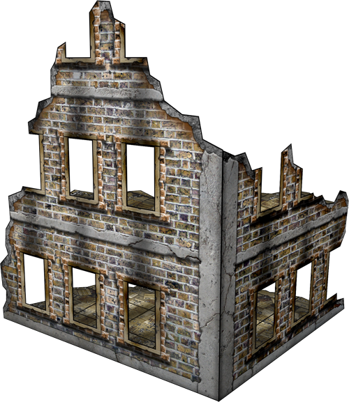 Download HD Paper Model Ruins Transparent PNG Image - NicePNG.com