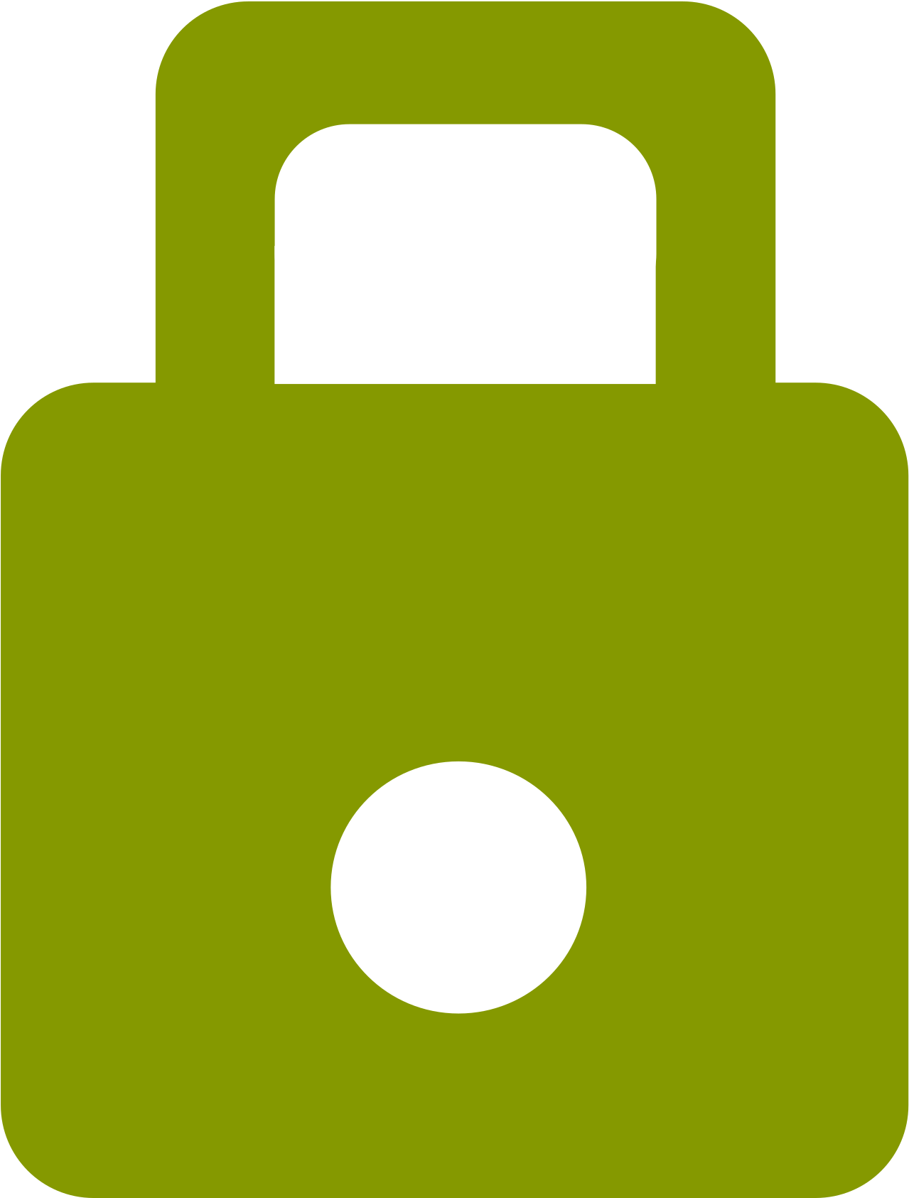 Download This Free Icons Png Design Of Solarized Green Lock - HD ...