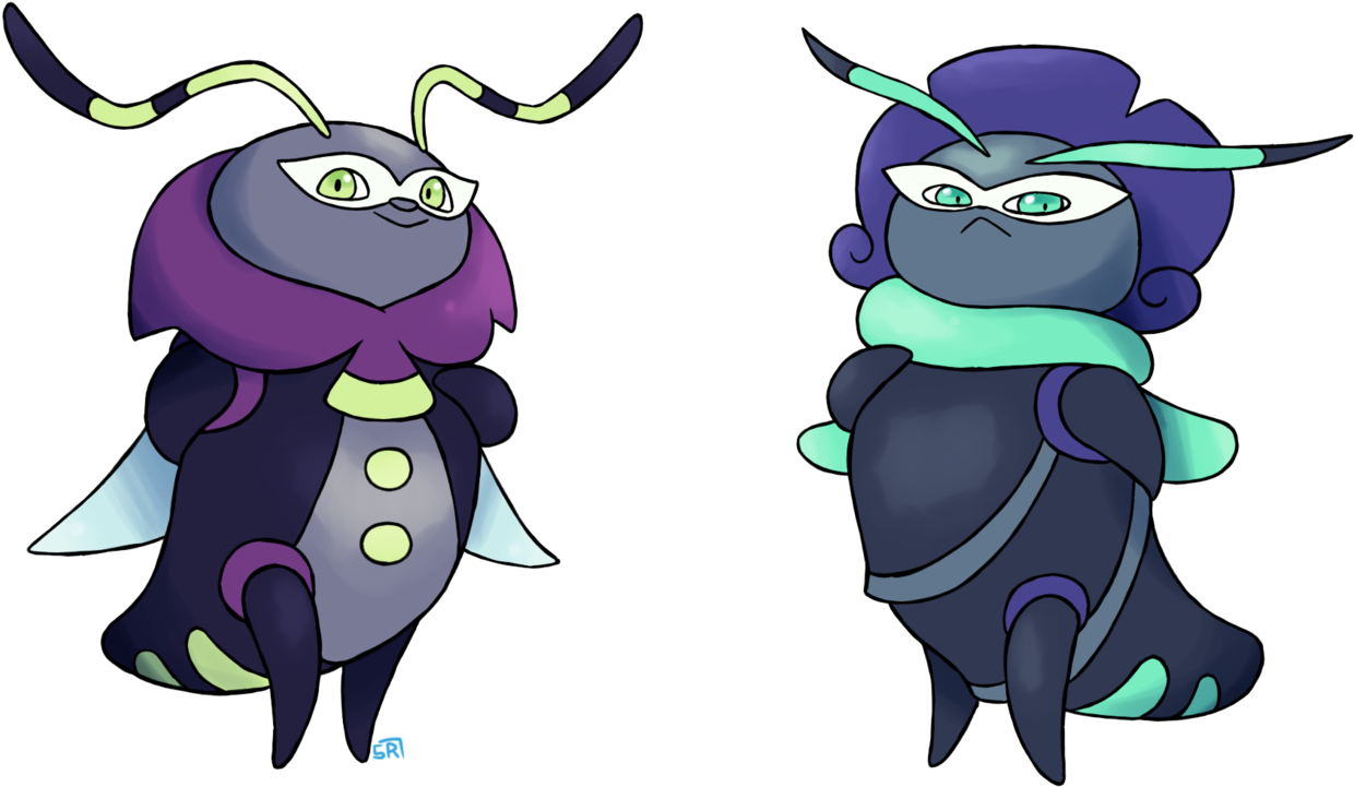 Download HD #106 Volbeat Firefly Pokemon - Cartoon Transparent PNG ...