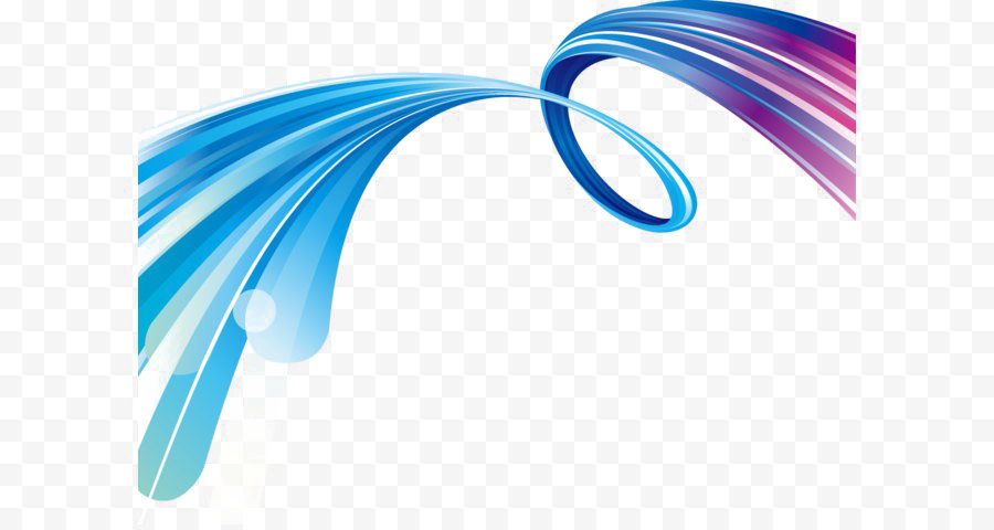 Download HD Abstract Art Png Photo - Abstract Curved Lines Transparent ...
