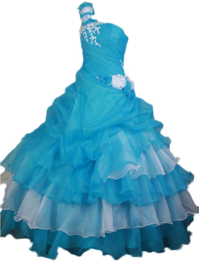 Download Dress Png - Blue Wedding Dress Png - HD Transparent PNG ...