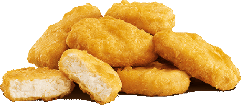 Download Chicken Nugget From Mcdonald's - HD Transparent PNG - NicePNG.com