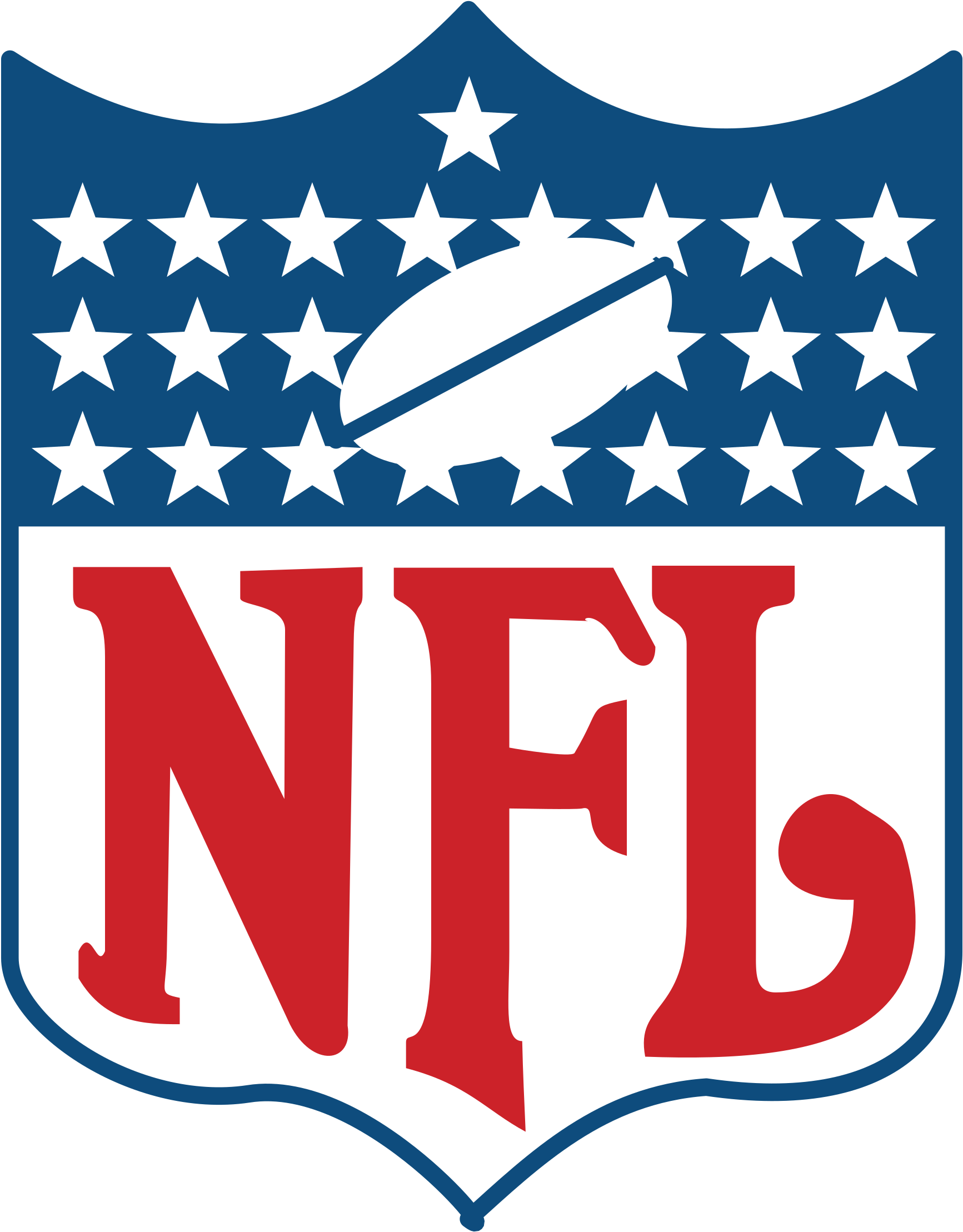 Download HD Nfl Logo Png Transparent - Sam Spence / Music From Nfl ...