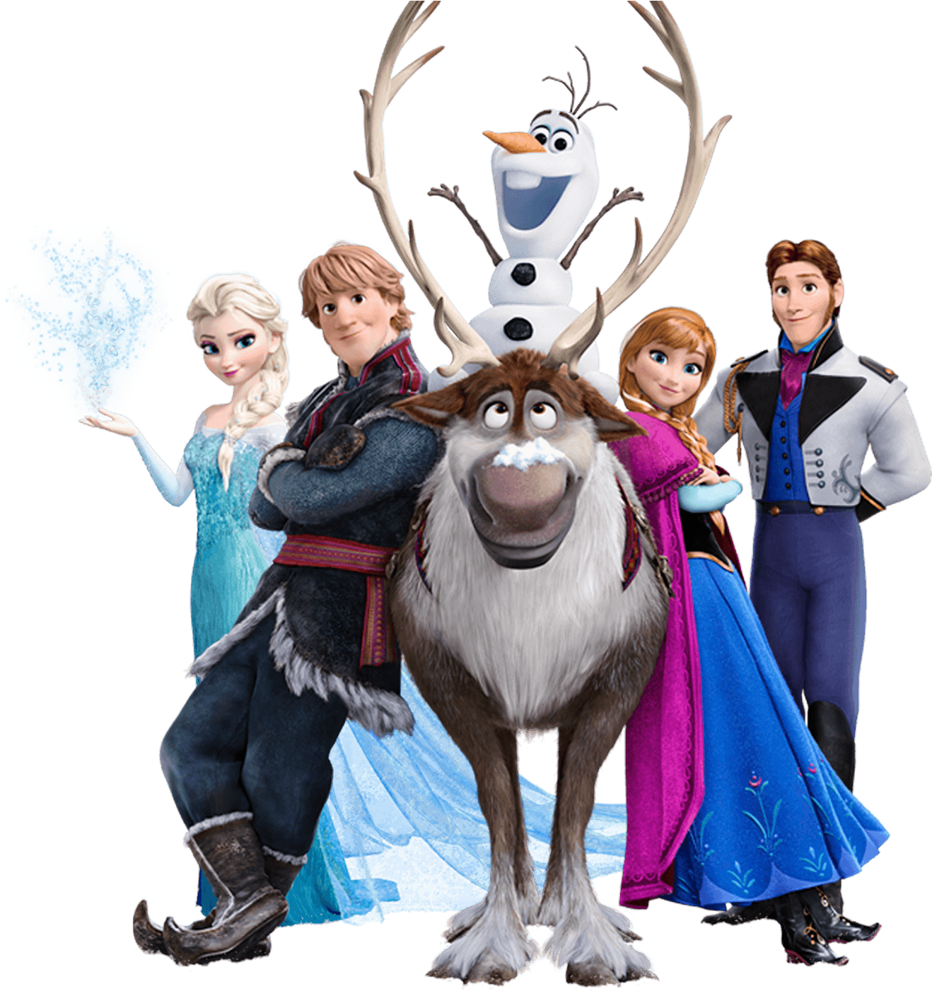 Download Frozen Characters Png - Frozen Clipart - HD Transparent PNG ...