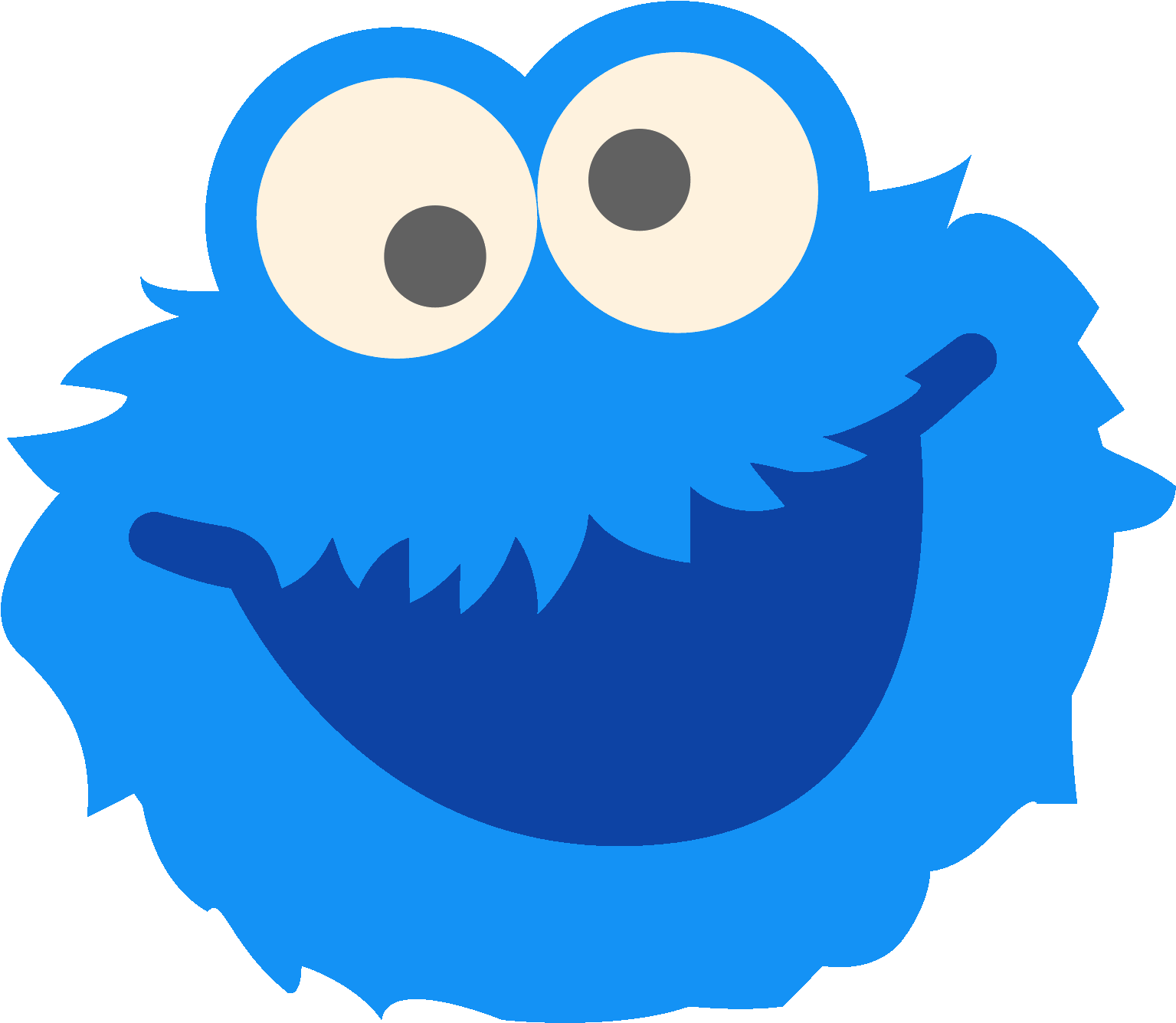 Cookie Monster Face Png