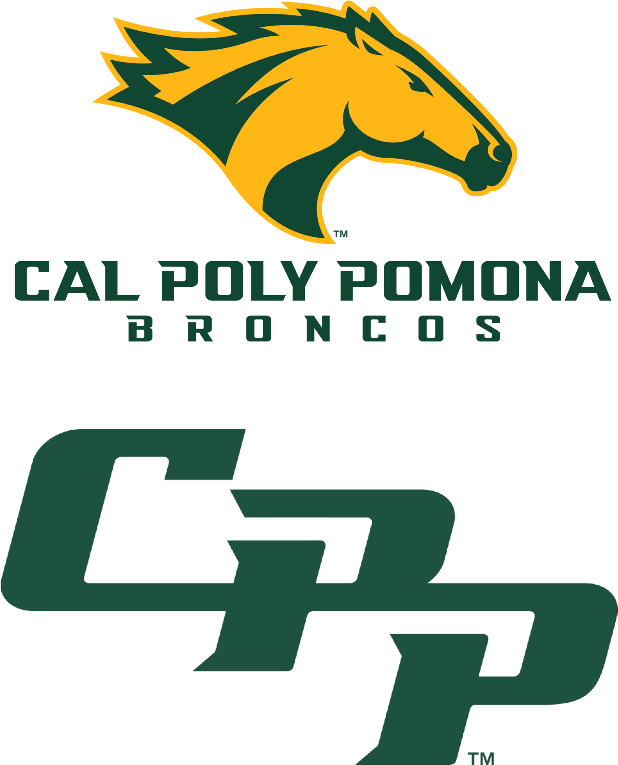 Download HD The Brand For Athletics - Cal Poly Pomona Bronco Logo ...