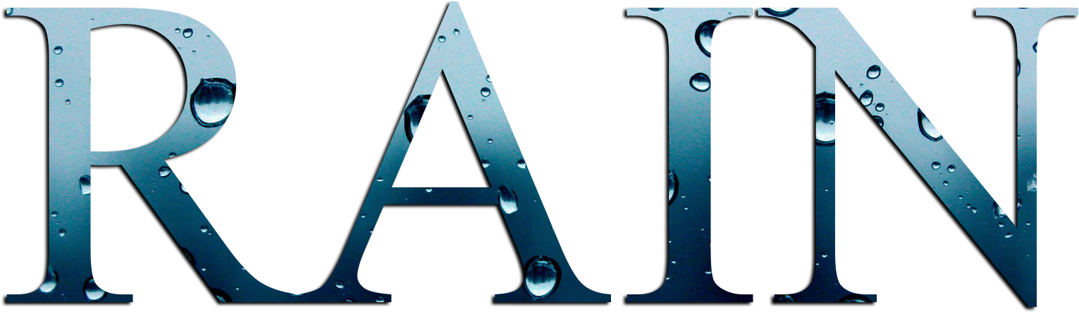 Download Rain - Signage - HD Transparent PNG - NicePNG.com