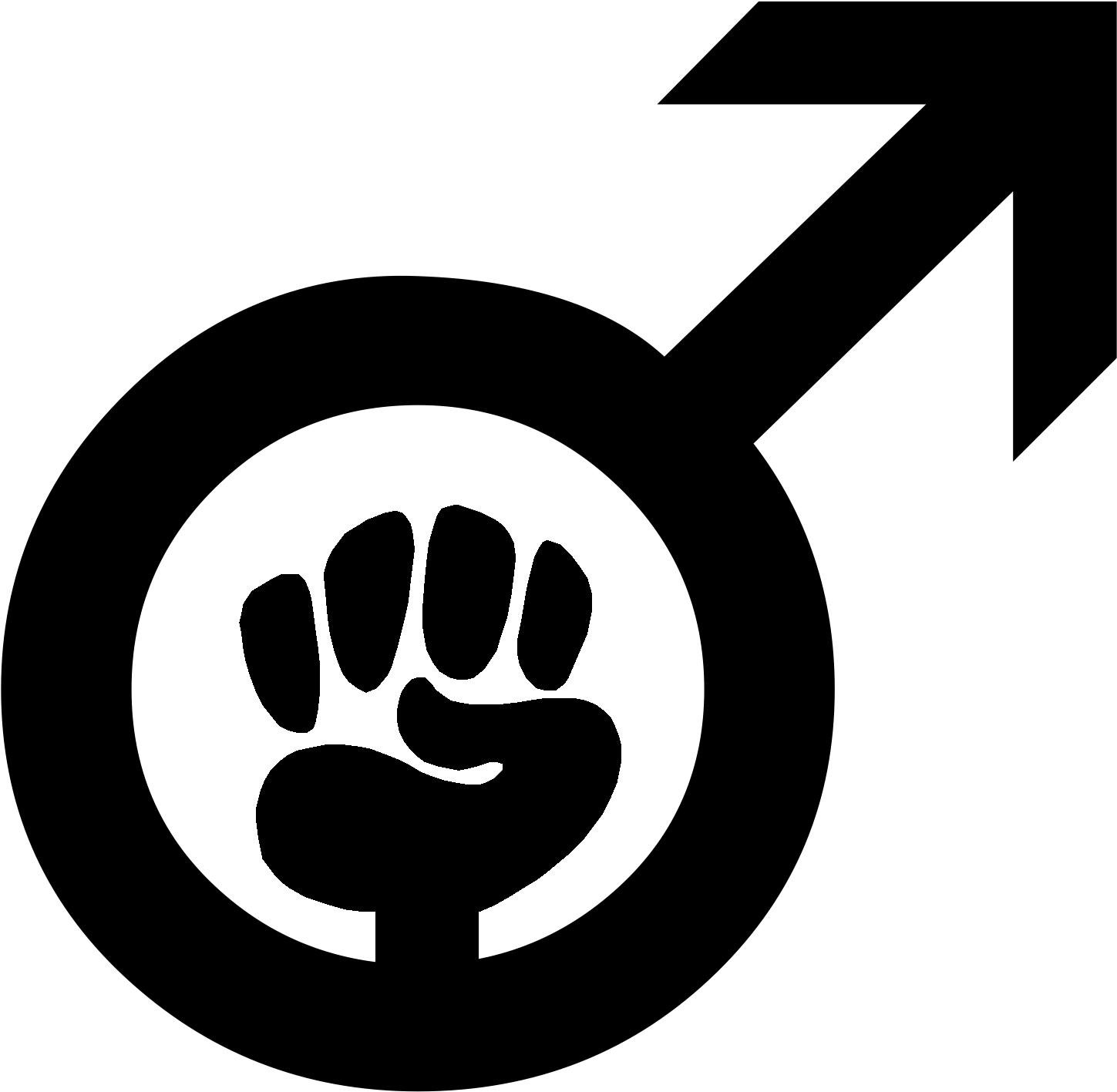 Download Male Liberation Symbol - HD Transparent PNG - NicePNG.com