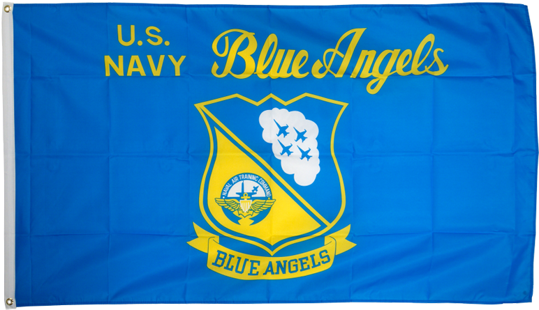 Download Us Navy Blue Angels 3ft X 5ft Nylon Flag - 3' X 5' Flags ...