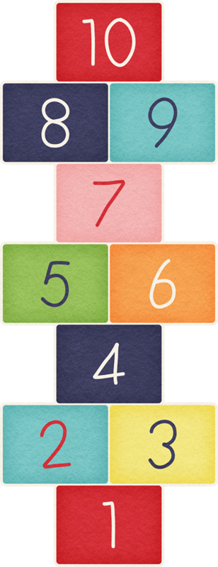 Download Kaagard Parks And Recreation Toy11 - Hopscotch Clip Art - HD ...