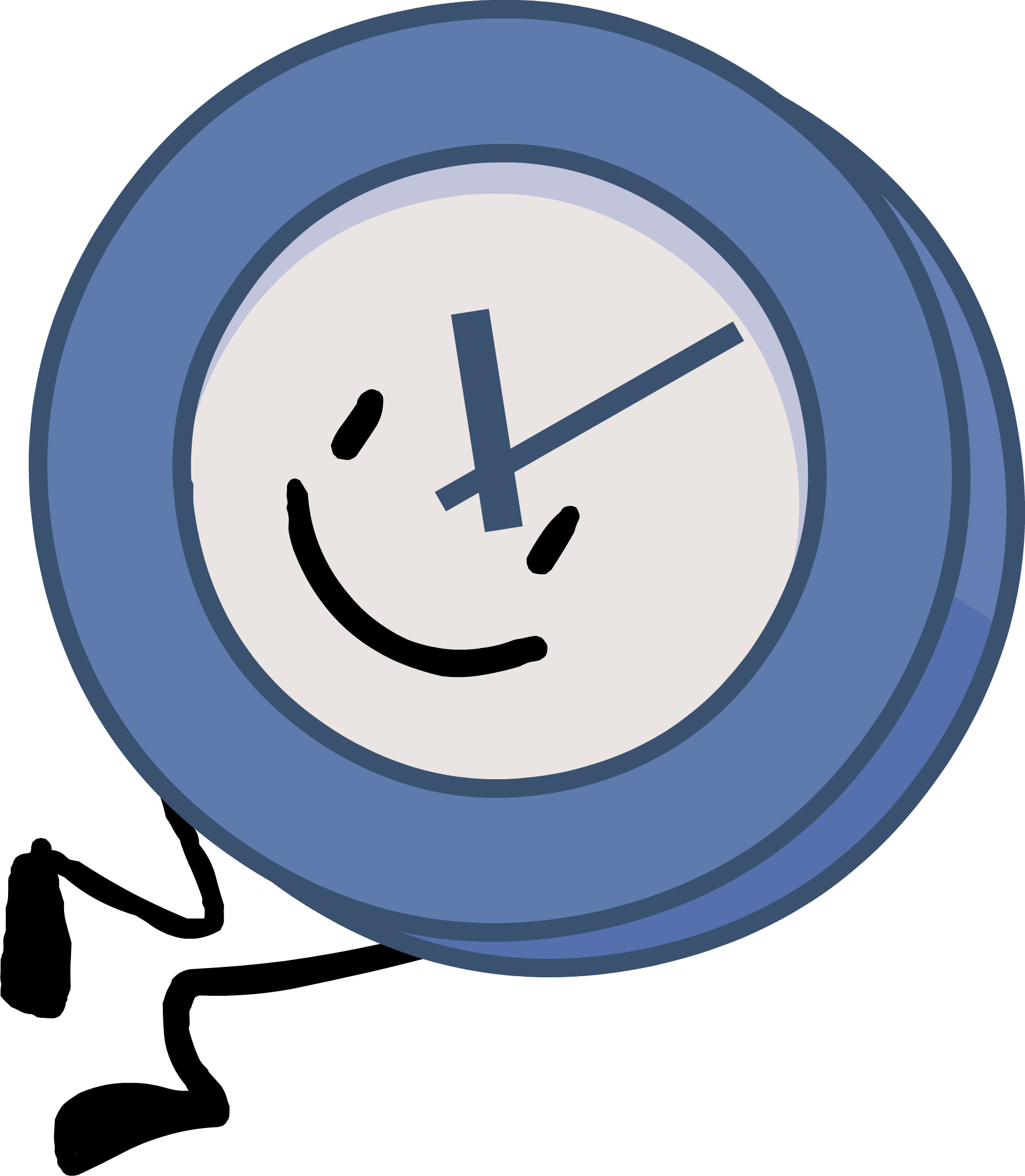 Download HD Clock Wiki Pose - Bfb Recommended Characters Body ...
