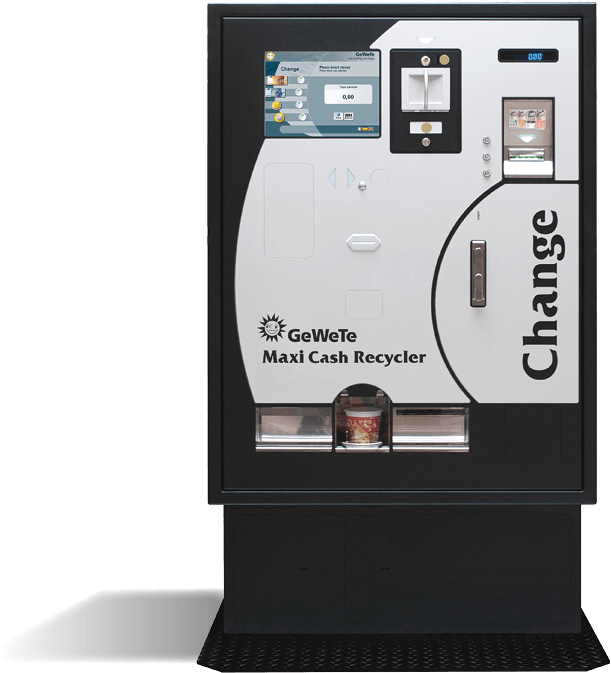 Download HD Cash Recycler Maxi Cash Recycler - Automatic Money Changer ...