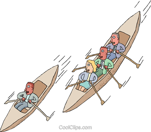 Download Racing Rowboats Royalty Free Vector Clip Art Illustration ...