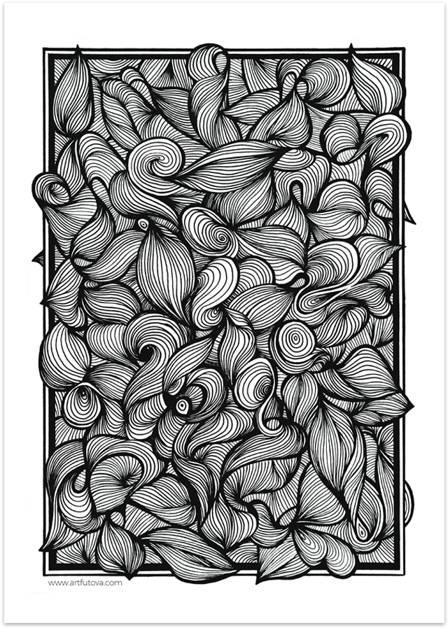 Download Poster Doodle Lines - Doodle - HD Transparent PNG - NicePNG.com