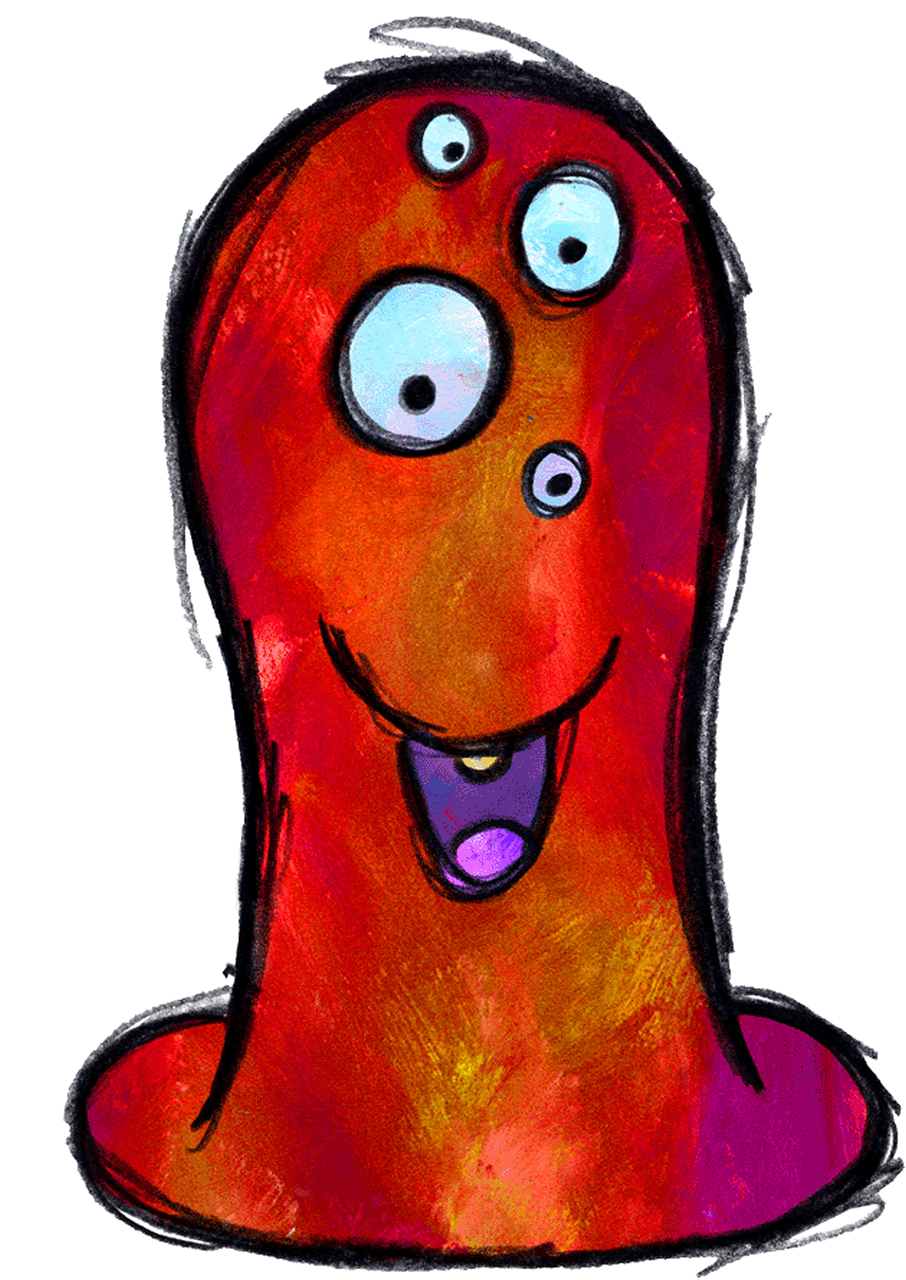 Download HD Monster Cartoon Character - 365 Monsters To Draw: Drawing ...