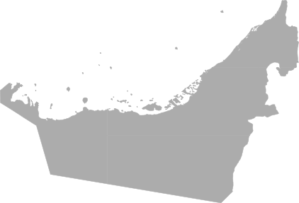 Download HD Dubai - Uae Map Gold Transparent PNG Image - NicePNG.com