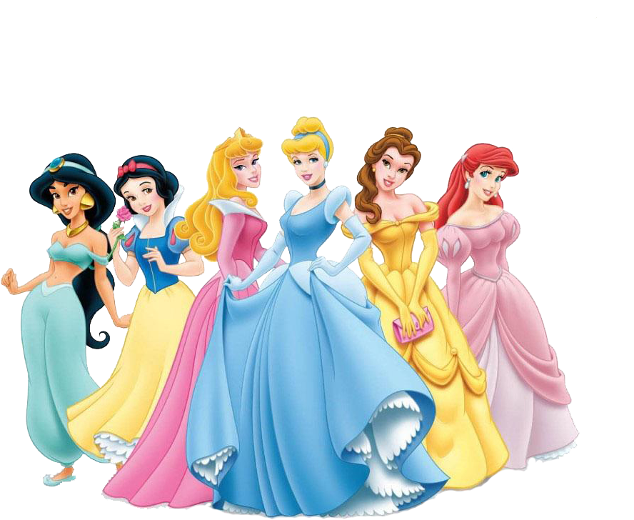 Download Free Disney Png - Vinyl Skin Designs Princess Friends Pink ...