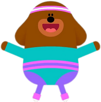 Download Duggee Doing Aerobics - Hey Duggee Exercise - HD Transparent ...