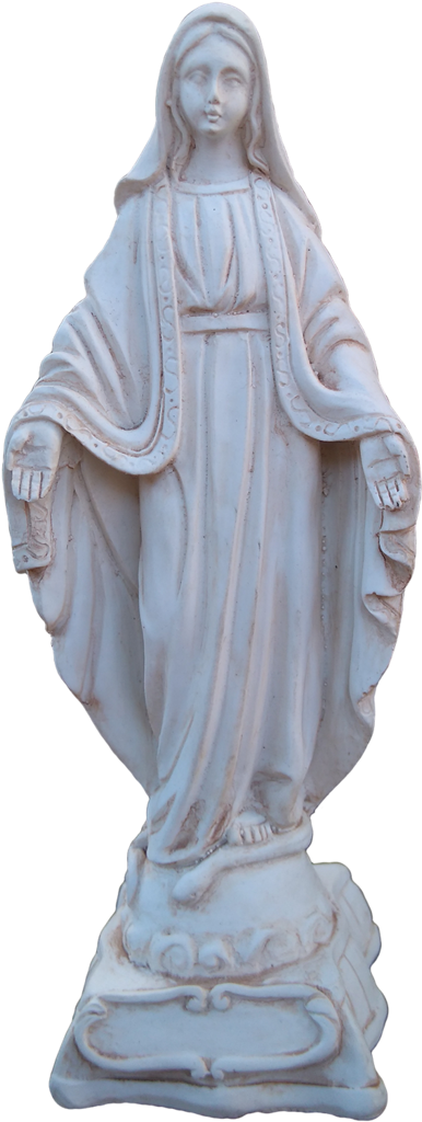 Download Virgin Mother Mary 14cm *square Base - Statue - HD Transparent ...