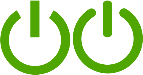 Download Green Power Button Png - Power Button Green Png - HD ...