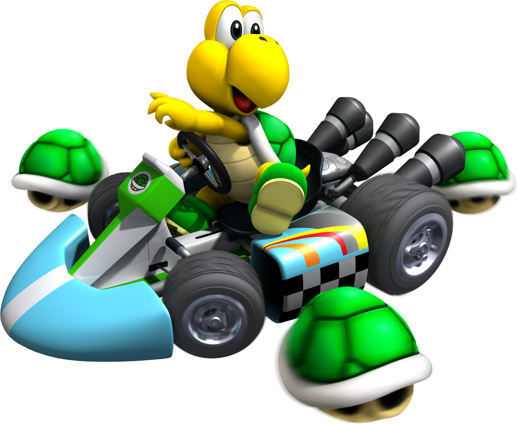Download HD Mario Kart - Koopa Troopa Mario Kart Png Transparent PNG ...