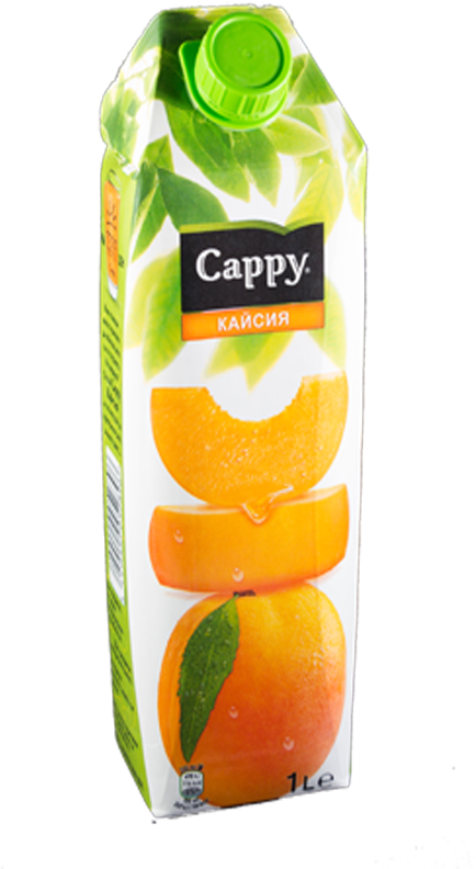 Download HD Cappy Juice Apricot - Cappy Transparent PNG Image - NicePNG.com