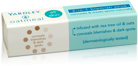 Download Oatmeal 2 In 1 Blemish Stick - Yardley Oatmeal Concealer - HD ...