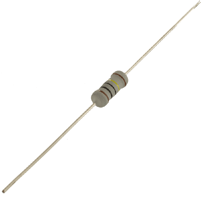 Download 1mω Metal Film Resistor 1-watt - Rl 207diode - HD Transparent ...