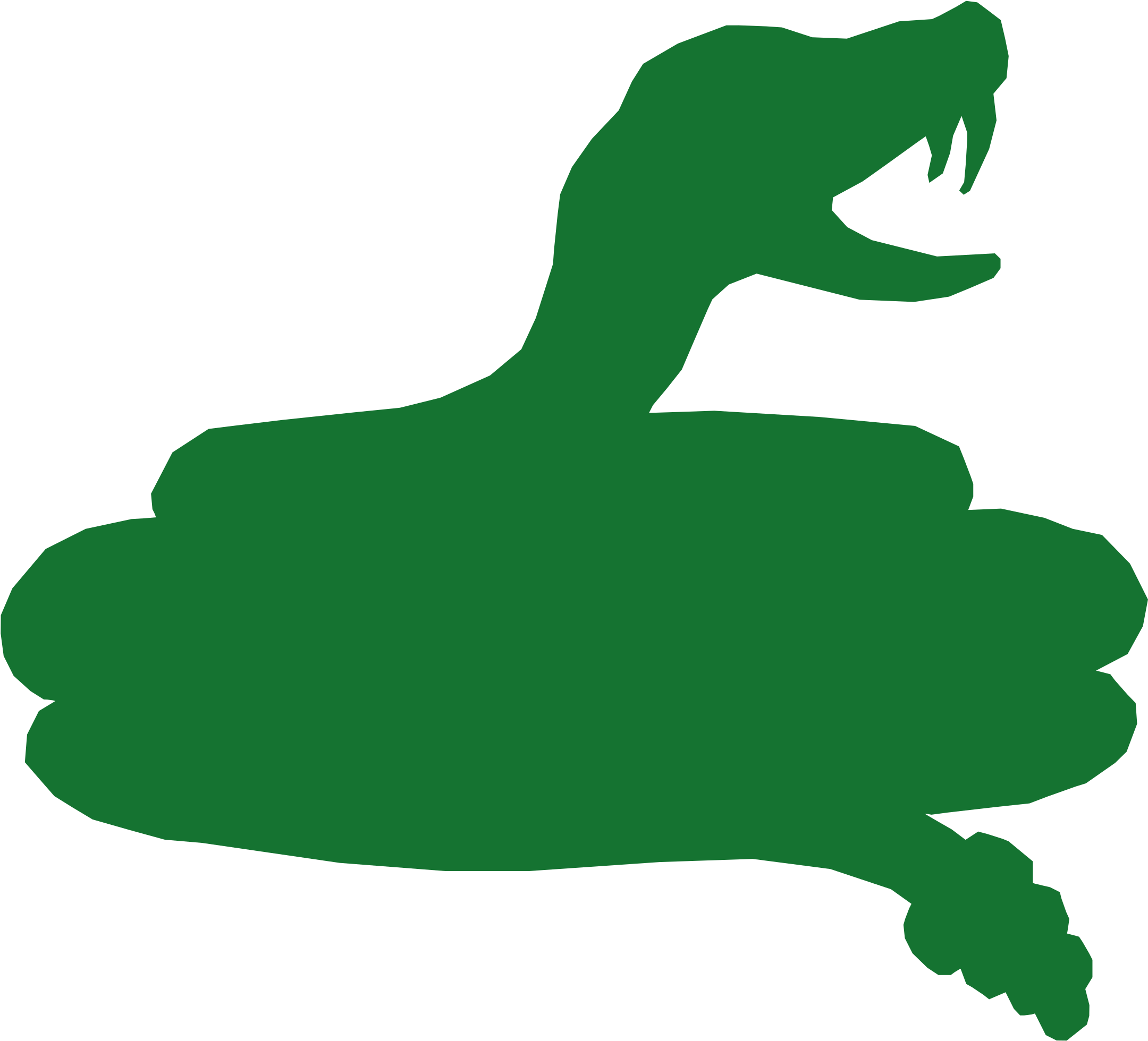 Download Snakes Silhouette Reptile Drawing Cobra - Green Snake ...