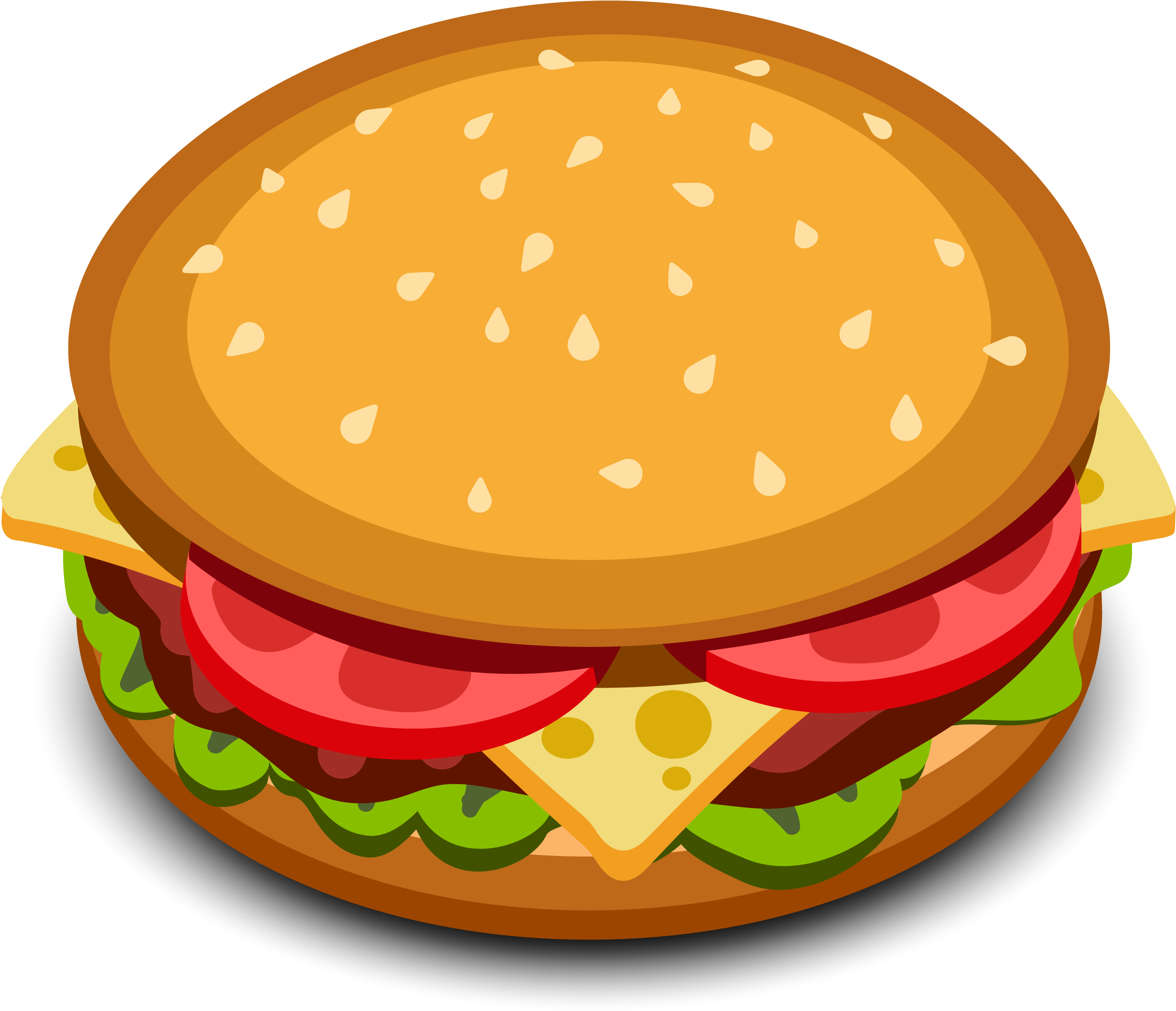 Download Burger Png Vector - Burger Vector Png - HD Transparent PNG ...