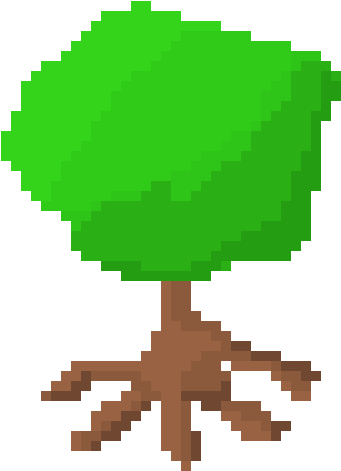 Download Tree 48×64 Pixel Art - Tree Pixel Art - HD Transparent PNG ...