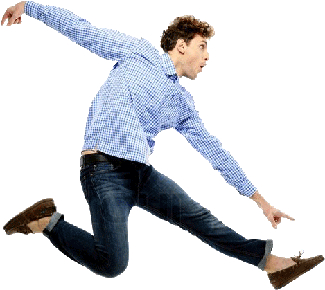 Download Funny Man Flying - Sitting - HD Transparent PNG - NicePNG.com