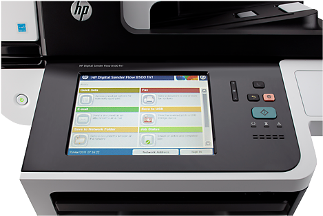 Download HD Escáneres De Red - Hp Digital Sender Flow 8500 Fn1 Document ...