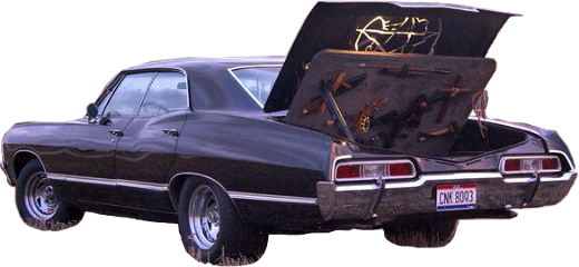 Download Supernatural Spn Akf Spnfamily Impala - Supernatural - HD ...