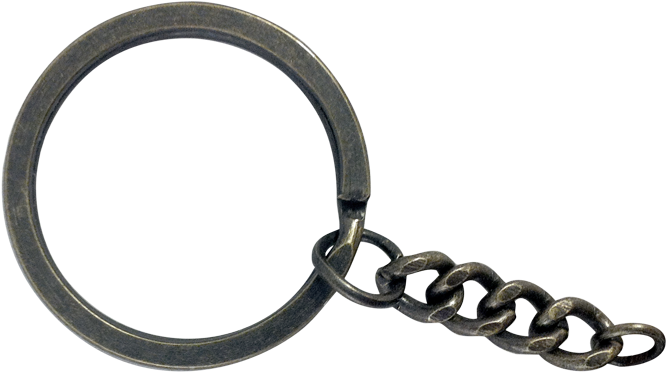 Download Key Chain Attachment - White Rubber Keychain Png - HD ...