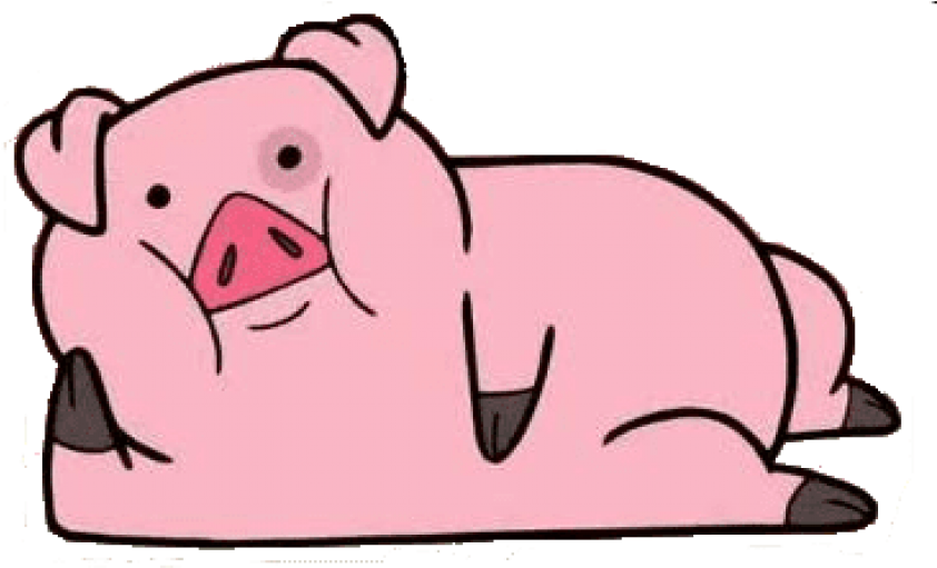 Download HD Gravity Falls Waddles - Imagenes De Pato El Cerdito Transparent PNG Image - NicePNG.com