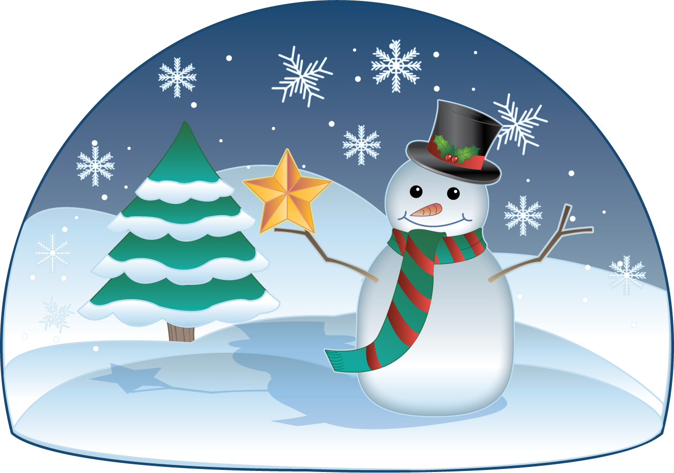 Download Free Clip Art Holiday Clip Art Christmas Snowman In - Clip Art ...