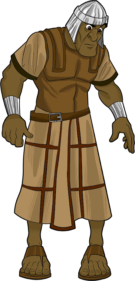 Download David And Goliath Printable Figures - HD Transparent PNG ...