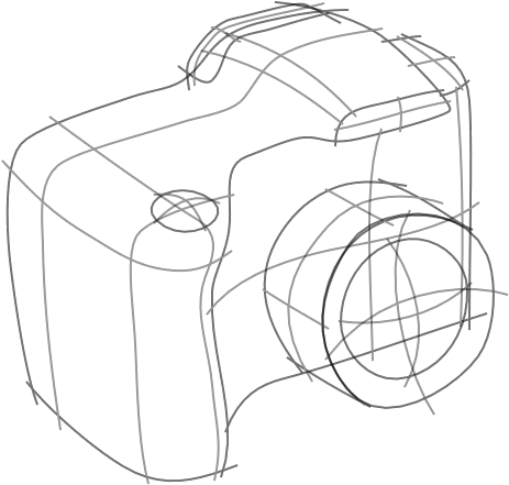 Download HD Camera - Sketch Transparent PNG Image - NicePNG.com