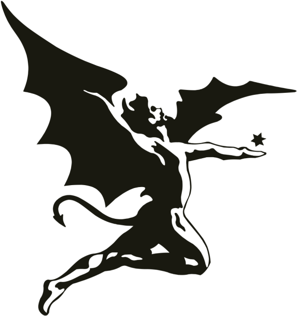 Download HD Fallen Angel - Black Sabbath Angel Logo Transparent PNG ...